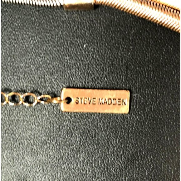 Steve Madden | Jewelry | Steve Madden Herringbone Chain Necklace Multi ...